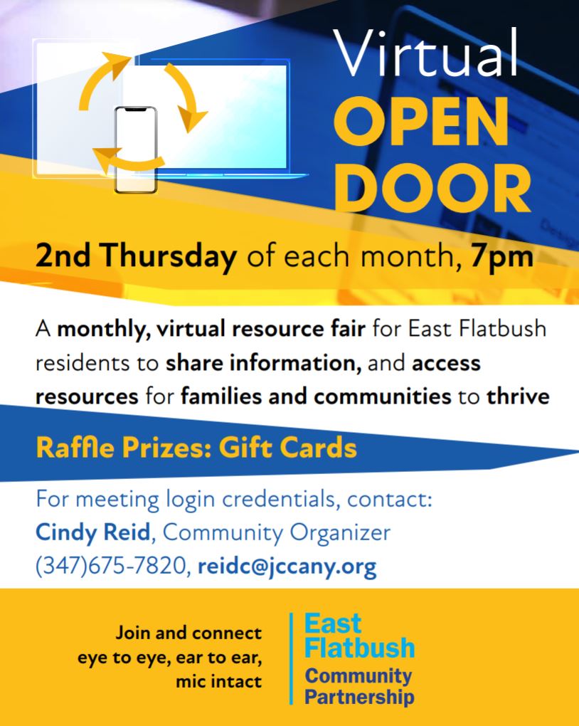 Virtual Open Door | East Flatbush Community Partnership